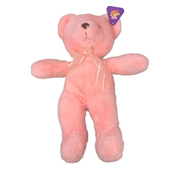 Sugar Loaf | Toys | Sugar Loaf Pink Bear Plush Teddy Stuffed Animal ...